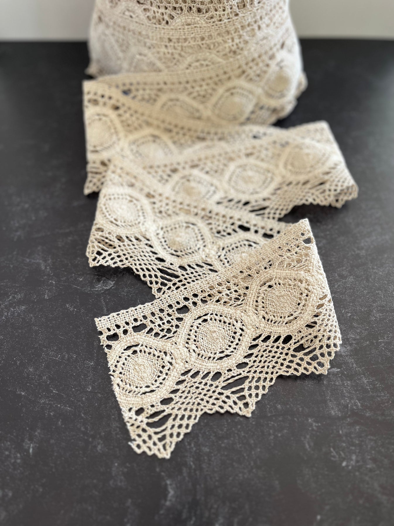 Two Tone Cluny Cotton lace 4.5" – Persnickety Fabrics